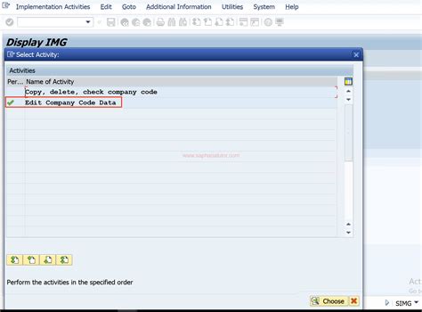 Step By Step Creating Company Codes In Sap