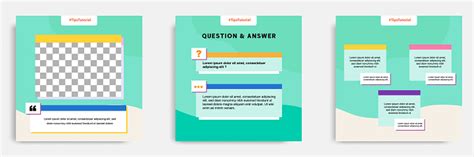 소셜 미디어 Faq 질문 녹색 흰색기 모양 배경 및 버블 메시지 디자인 요소와 포스트 배너 레이아웃 템플릿에 응답합니다 0명에 대한 스톡 벡터 아트 및 기타 이미지 Istock