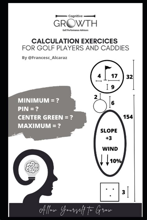 Calculation Exercises For Golf Players And Caddies Gallego Francesc