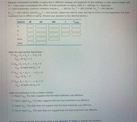 Solved 2 2 Because Of Potential Variability In Aging Due To