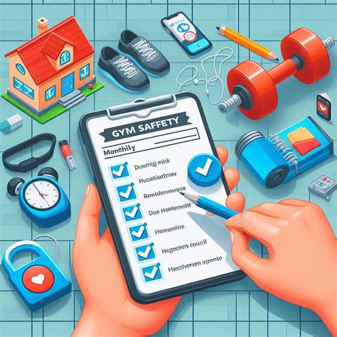 Gym Safety Checklist Monthly Eauditor Inspections