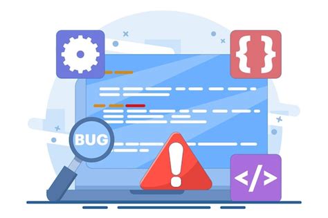 Premium Vector Vector Illustration About Bug Report Concept Or