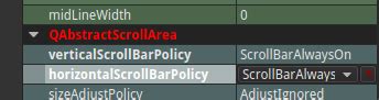C How To Add The QScrollBar In QScrollArea With Default Layout Stack Overflow
