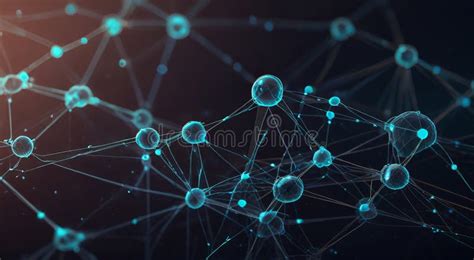 Molecular Structure Of The Molecule 3d Illustration Science