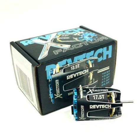 Trinity Revtech X FACTOR 17 5T SPEC CLASS BRUSHLESS MOTOR REV1102 ROAR Approved Decorative