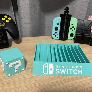 Case Holder Cartridge Case Set Nintendo Switch Game Etsy Australia