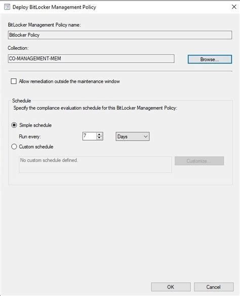 administrar bitlocker desde configuration manager deployment mx
