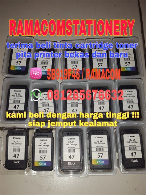 Jual Beli Tinta Cartridge Bekas Balikpapan Jual Beli Tinta Cartridge Dan Toner
