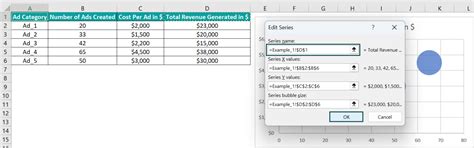 bubble chart in excel examples template how to create