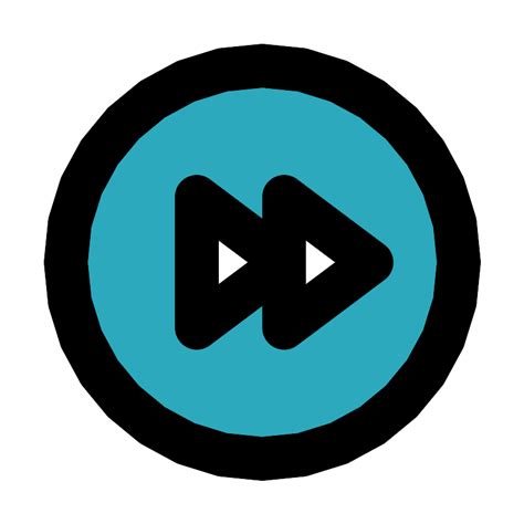Fast Forward Circle Vector SVG Icon - SVG Repo