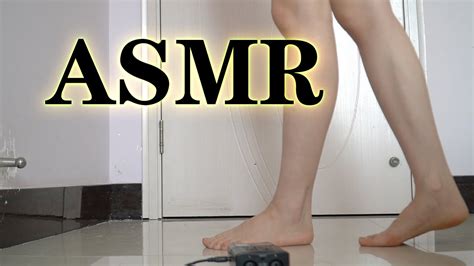 ASMR高跟鞋平底鞋敲击走路 high heels shoes walking tapping soundsASMR feet