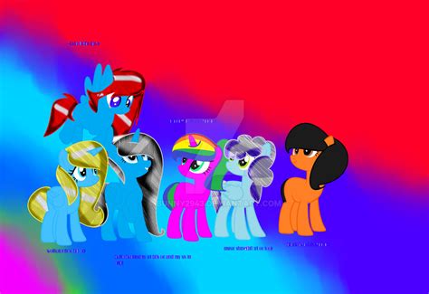 Mlp My New Mane Six By Bunny2943 On Deviantart