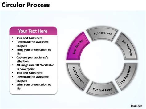 PowerPoint Layouts Chart Circular Process Ppt Presentation
