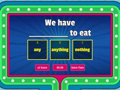 Quantifiers Game Revision Unit 10a Gameshow Quiz