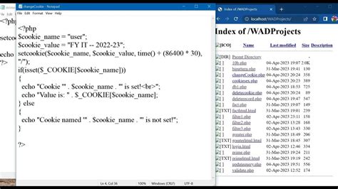 Cookies In Php Creating Updating And Deleting Youtube
