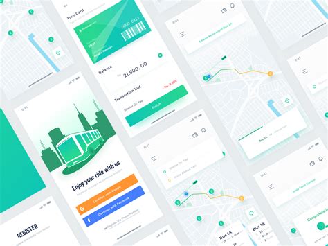 Bus App Concept By Annisha Firdausy For Pixelz Studio On Dribbble