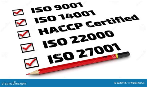 Quality Standards Iso 14001 Stock Illustration 58476226