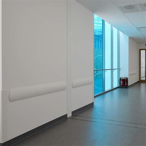 Crash Rails Bump Rails Acrovyn Stainless Steel Rubber Wood