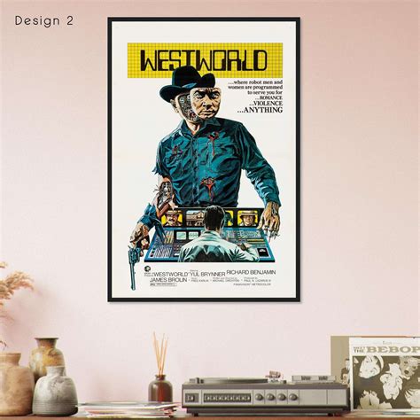 Westworld 1973 Movie Poster Print Citiesbox