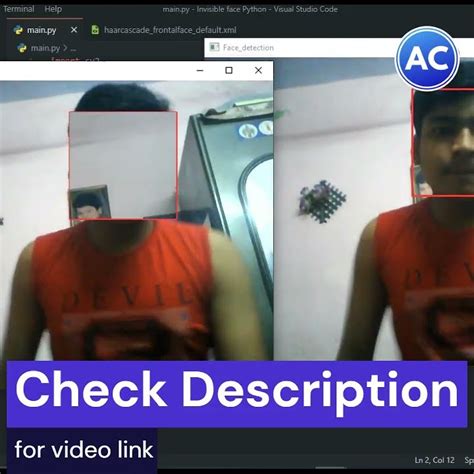 How To Make Face Invisible Using Python Very Easy Abhicoder Shorts