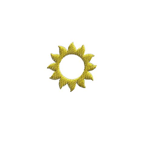 Mini Sun Embroidery Designsmall Sun Machine Embroidery Desi Inspire