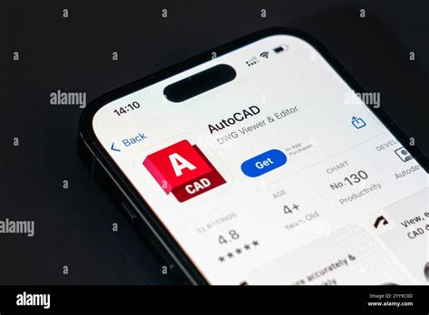 New York Usa December 20 2024 Autocad App Displayed On Smartphone