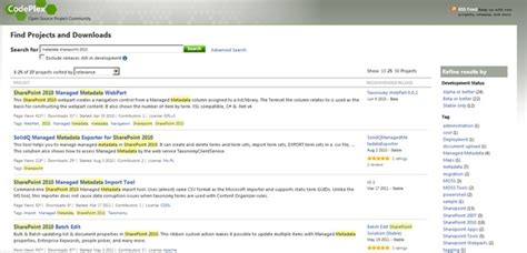 Codeplex Managed Metadata Focused Solutions Part 1 Shakirs Blog