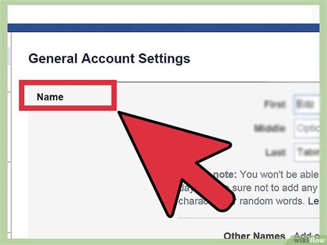 How To Change Name On Facebook