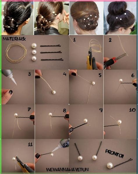 Easy Prom Hairstyles For Every Length Hair Accessories Tutorial Diy Hair Accessories Ribbon