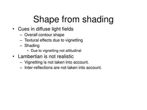 PPT Shape And Shading PowerPoint Presentation Free Download ID 2706523