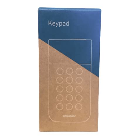 Rd Generation SimpliSafe Wireless Keypad KP W White Walmart Com
