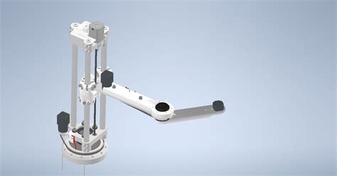 Scara Robot By Davy Download Free Stl Model