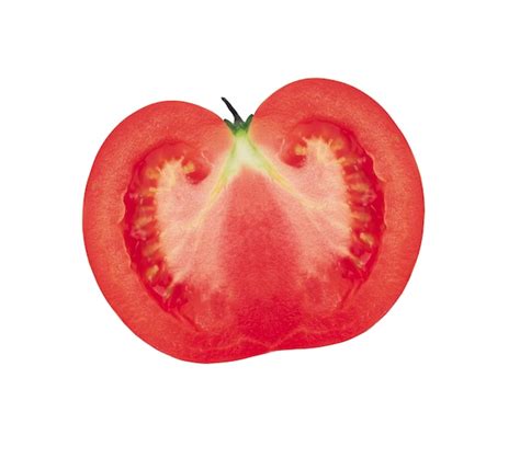 Premium Photo Half Of The Tomato