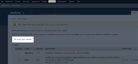 Downloading And Installing The Instapage Module On Drupal Instapage Help Center