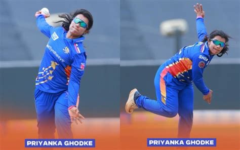 Wmpl 2025 Priyanka Ghodkes Historic Five Wicket Haul Despite Ratnagiri Jets Disappointing