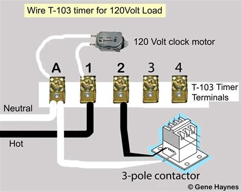 Intermatic T103 Timer Wiring Diagram Wiring Diagram Pictures