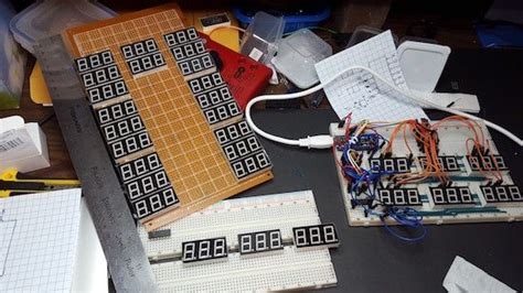 81 7 Segment Displays Combine To Form Mega Sudoku Game Arduino Blog