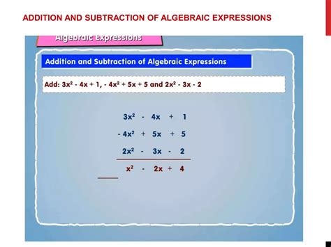 Algebraic Expressions And Identities Pptx Physics Science