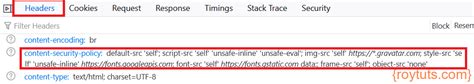 Working Principle Of Content Security Policy CSP In Web Applications Roy Tutorials