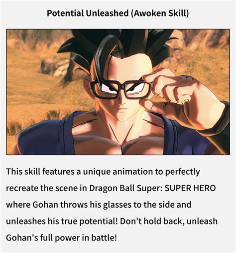 Still Begs The Question On If Gohan Will Still Be Without Glasses If He Reverts To Base Form 🤔