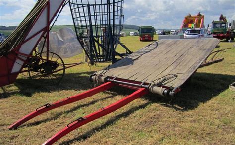 A New Innovation For The Hay Field The Triangle Rick Lifter Scottish Agricultural Implement
