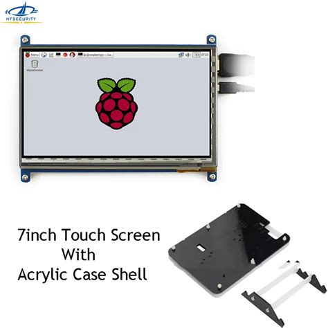 HFSECURITY Raspberry Pi Inch Capacitive Touch Screen HDMI USB LCD IPS Display With