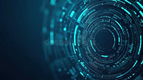 Light 3d Trails Illuminating A Futuristic Blue Abstract Neon Background Digital Technological