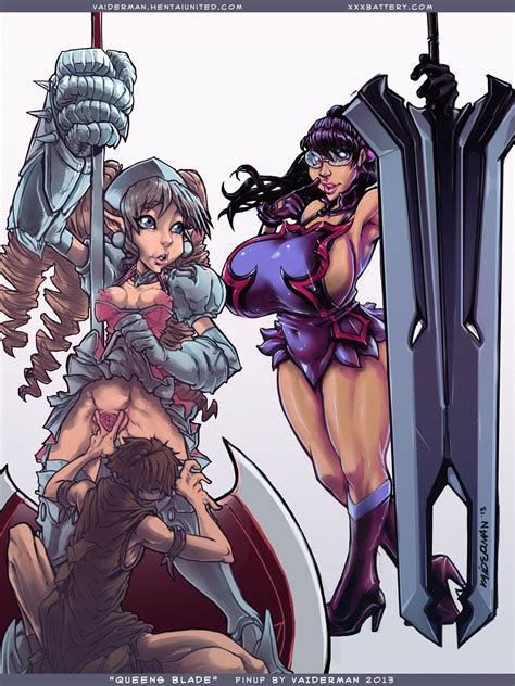 Queens Blade Ymir And Cattelya By Xxxbattery Hentai Foundry