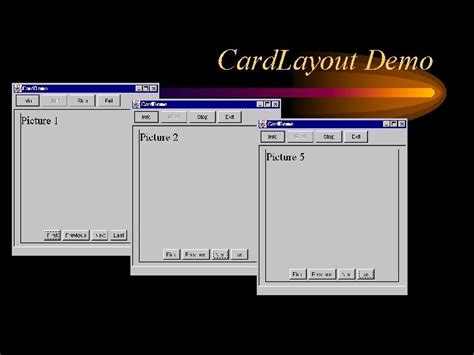 GUI Components Structure Container Class Structure Component Class