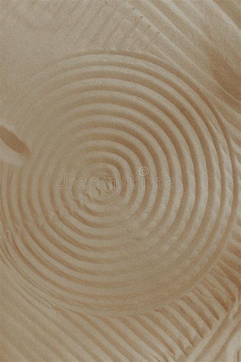 Circle In Sand Stock Image Image Of Simplicity Sand 259878417