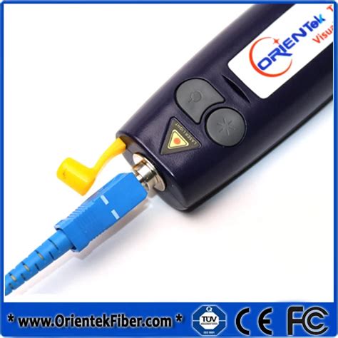 Orientek T Mw Fiber Optic Cable Tester Visual Fault Locator Fiber Fault Detector In Fiber