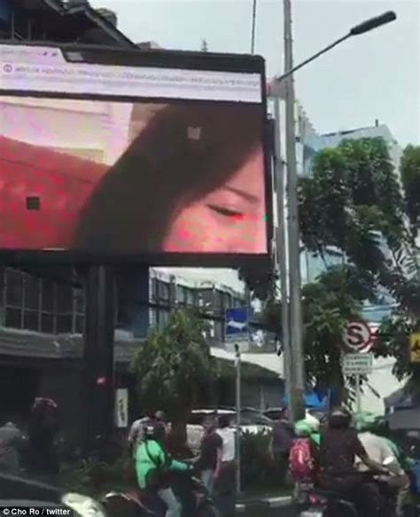 indonesian it worker arrested for hacking into a jumbo billboard to