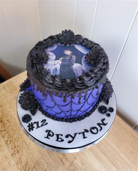 Wednesday Theme Cake Ideas