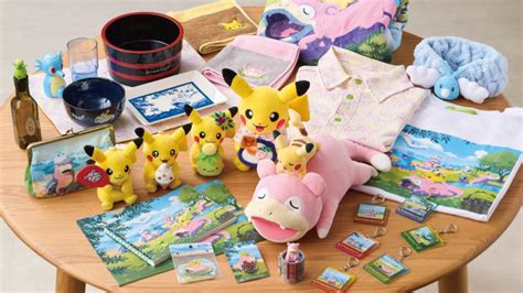 Japans New Slowpoke Themed Pokémon Center Reveals Exclusive Merch